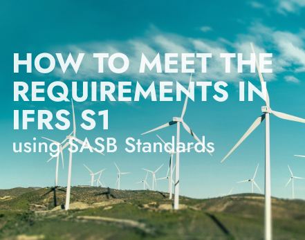 How to meet the requirements in IFRS S1 using SASB Standards - News ...