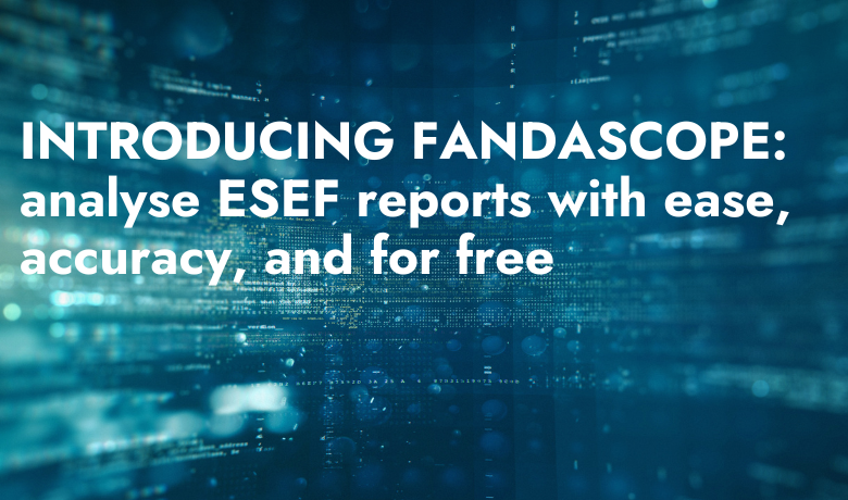 Introducing Fandascope: analyse ESEF reports with ease, accuracy, and ...